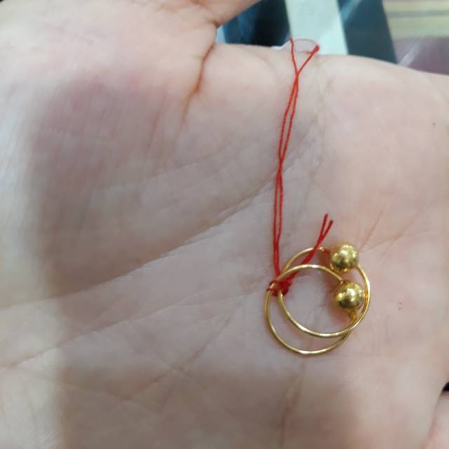 Jual anting baby emas berat 0.5 gram | Shopee Indonesia