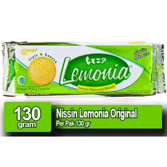 Jual Nissin Lemonia Original 130 gr - Biskuit Lemonia 130 gr | Shopee ...