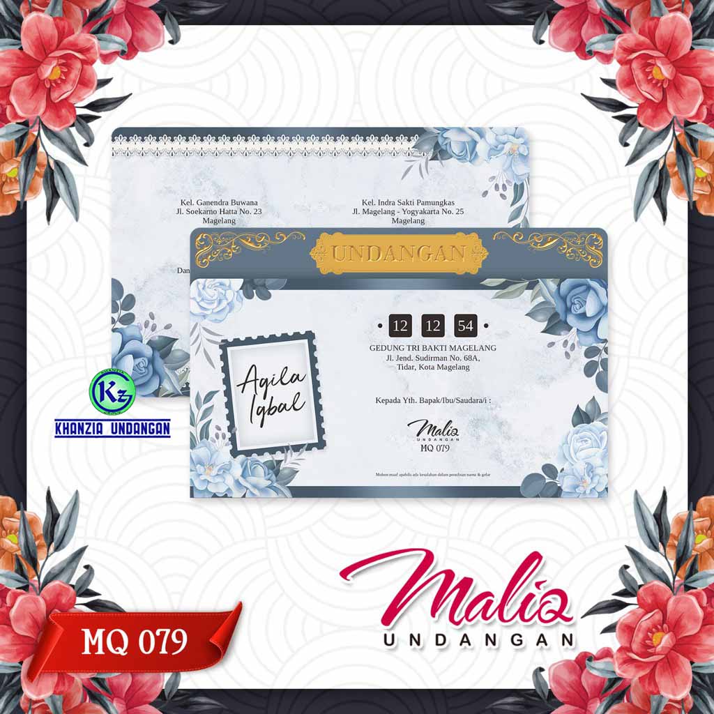 Jual Undangan Maliq 79 / Undangan Pernikahan / Undangan Murah ...