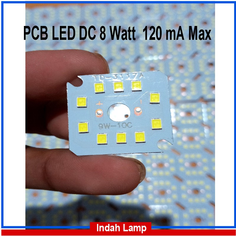 Jual PCB LED DC 8 watt kualitas stara Philips 10 mata LED papan LED ...
