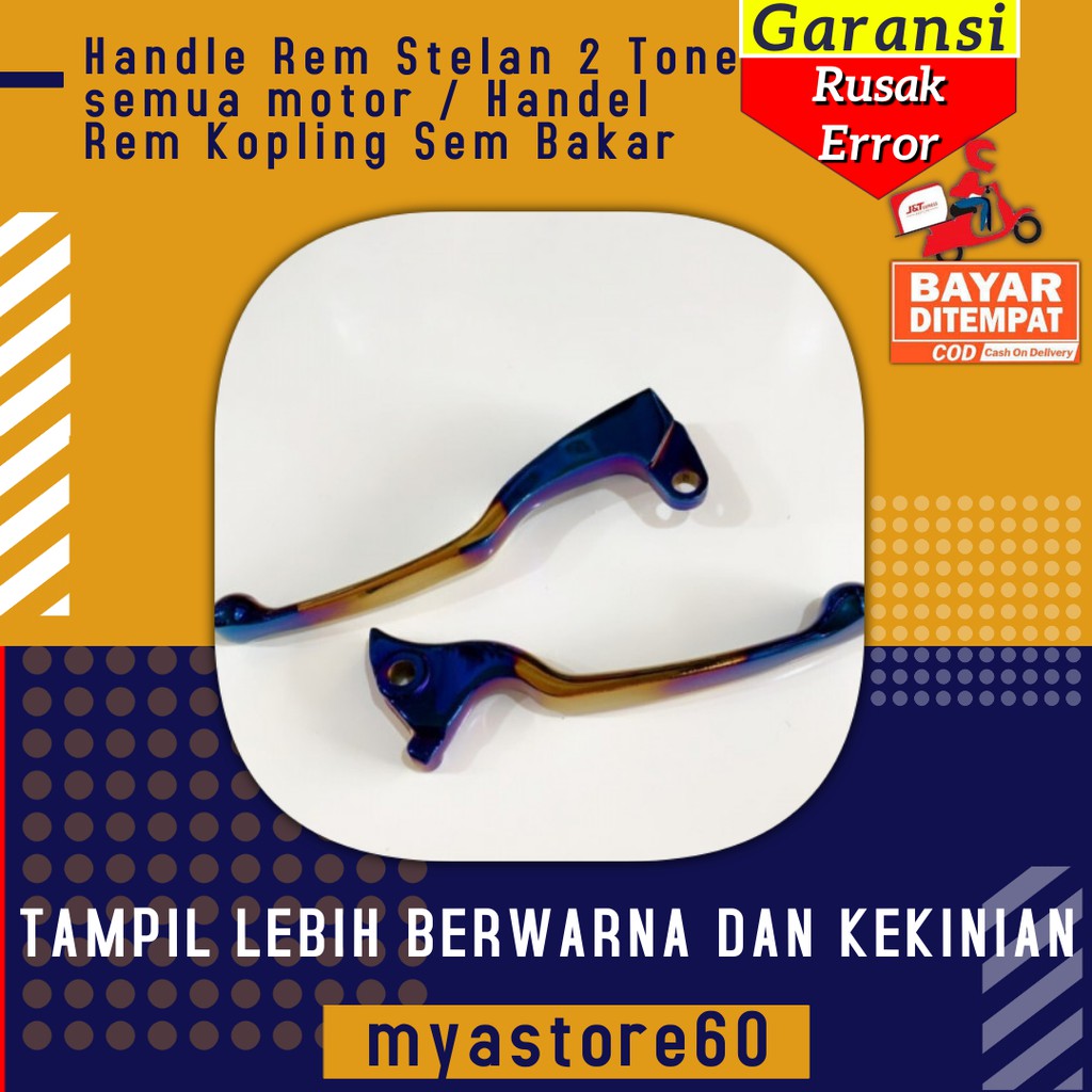 Jual Handle Hendel Pegangan Rem Setelan 2 Tone Semua Motor Handel Rem ...