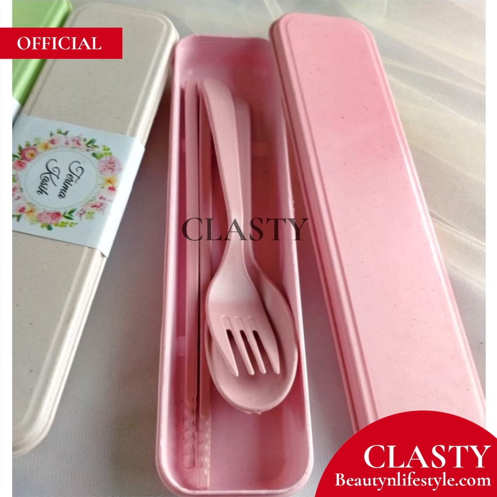 Jual SENDOK SET TRAVEL / SET ALAT MAKAN | Shopee Indonesia