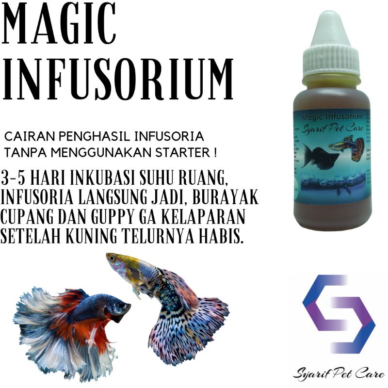 Jual Magic Infusorium Penghasil Infusoria untuk Pakan Burayak Cupang ...