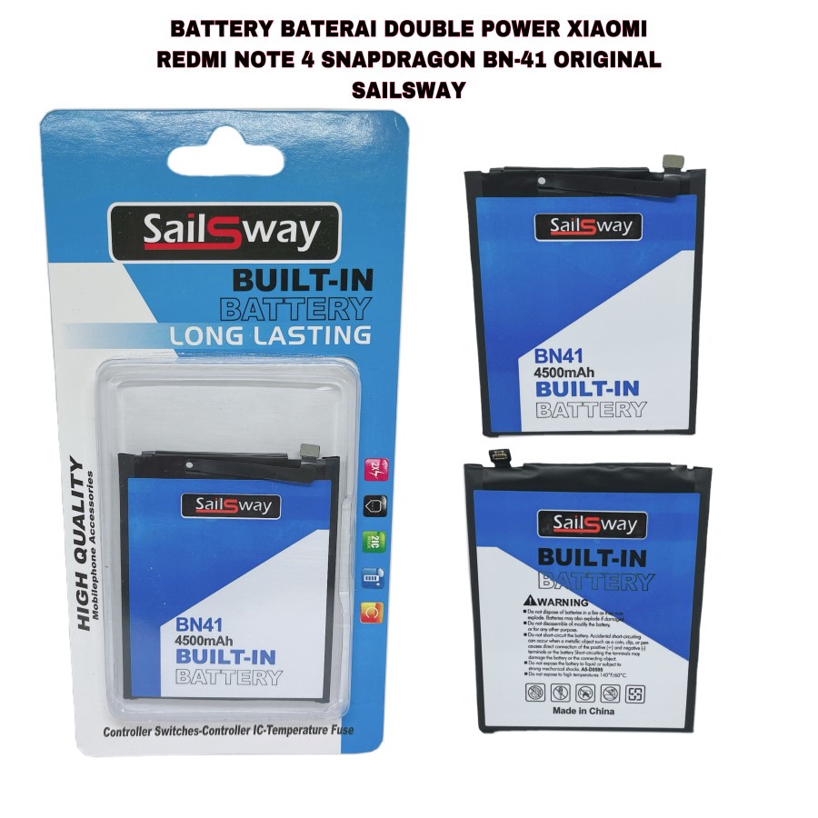 Jual [dino electro] BATTERY BATRE BATERAI DOUBLE POWER XIAOMI REDMI ...