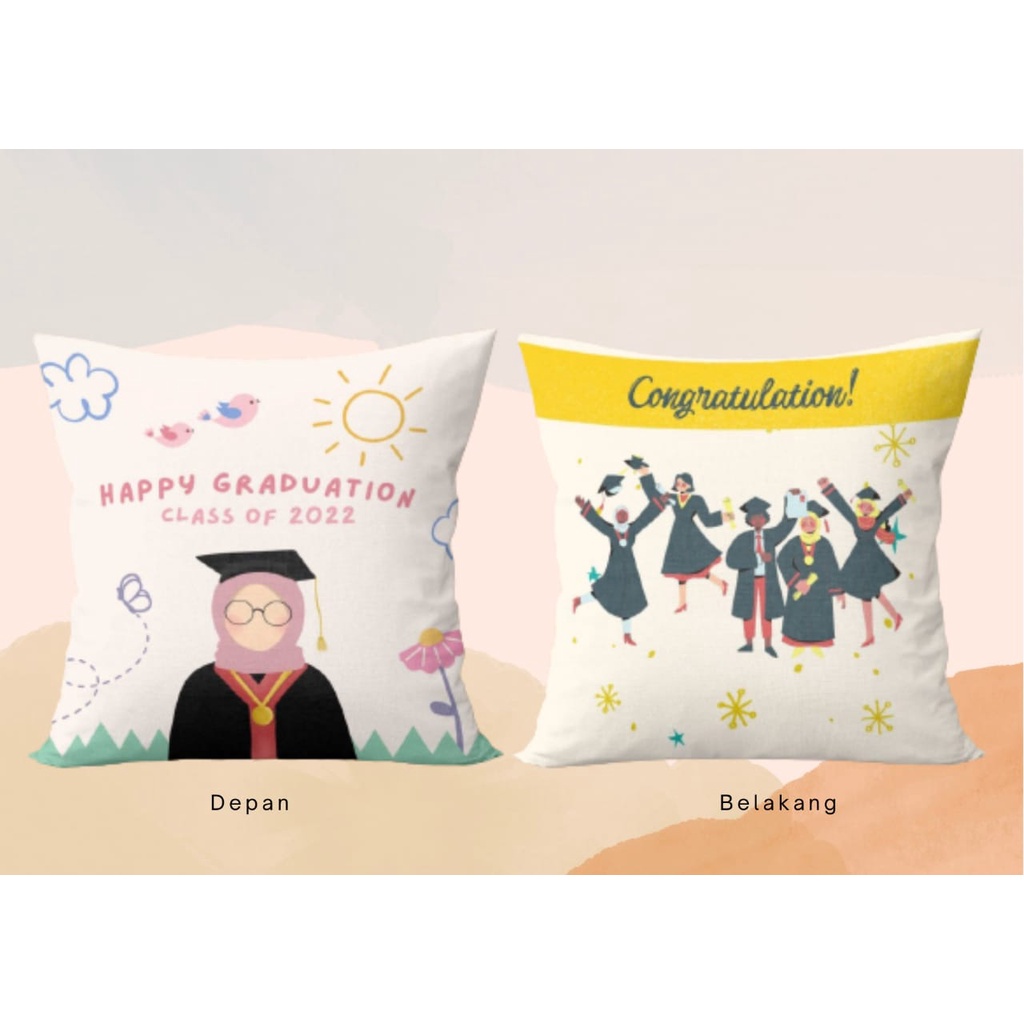 Jual Bantal Custom Foto 2 sisi FULL PRINTING 1 Bantal 1 Gambar SARUNG ...