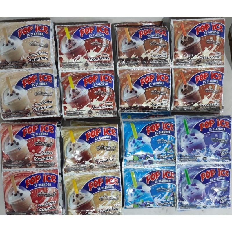 Jual Pop Ice murah / Pop Ice / Pop Ice rencengan / Pop ice aneka rasa ...