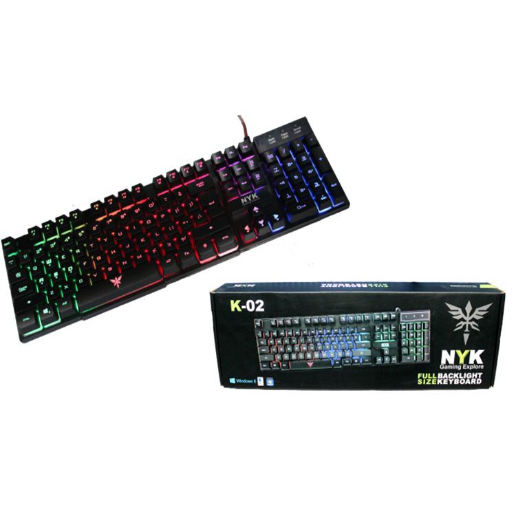 Jual NYK Nemesis K02 Sacred Gaming Keyboard | Shopee Indonesia