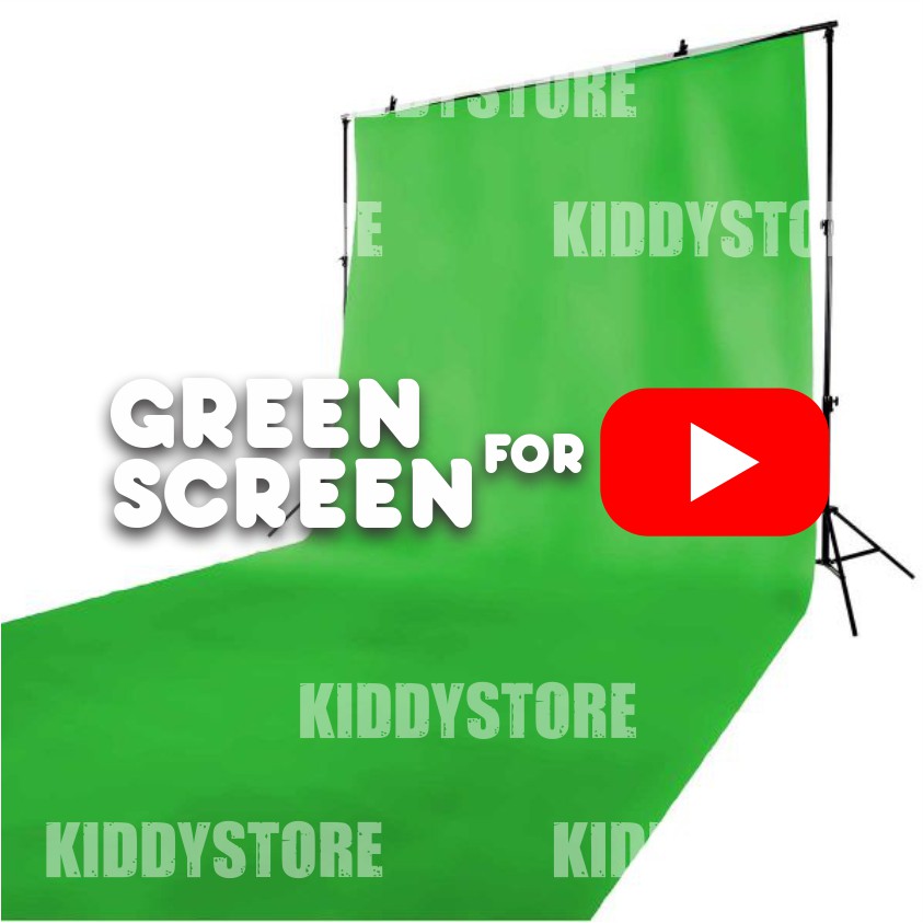 Jual Green Screen Berkualitas Youtuber dan Backdrop Backround Foto ...