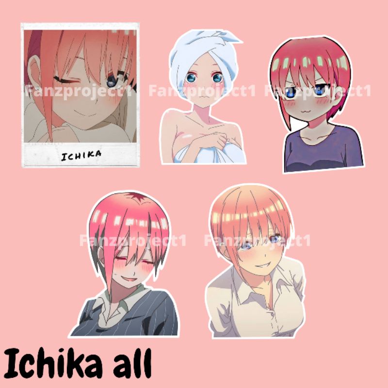 Jual STICKER ANIME ICHIKA NAKANO (WATERPROOF) | Shopee Indonesia