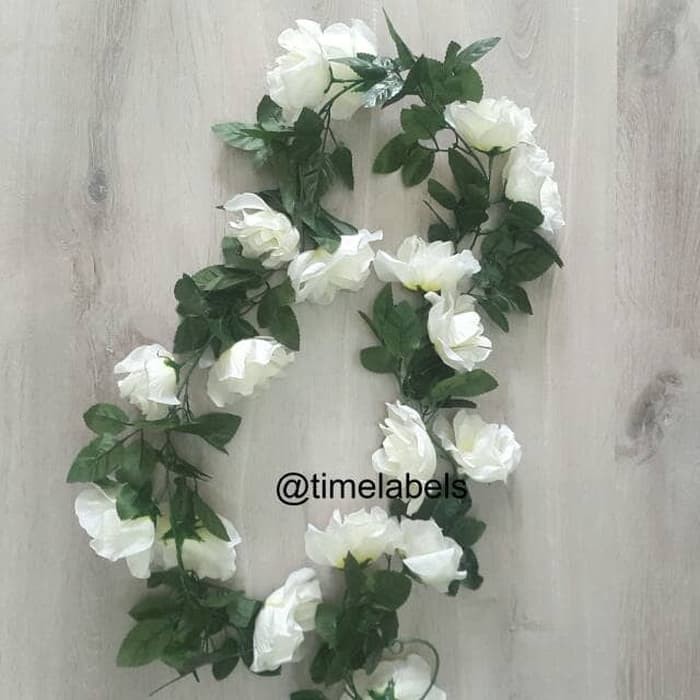 Jual JUAL MURAH Dekorasi bunga mawar sulur artificial / tanaman rambat ...