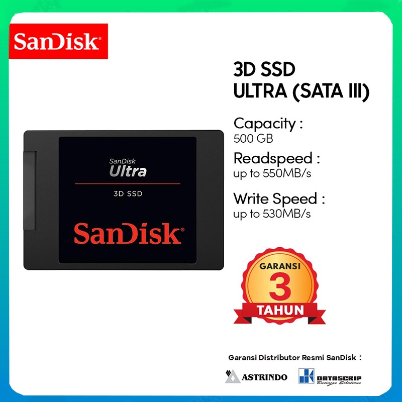 Jual SanDisk SSD PLUS 1TB Up To 535Mbps | Shopee Indonesia
