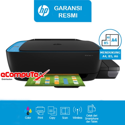 Jual PRINTER HP 419 INK TANK ALL IN ONE WIFI / HP419 WIRELESS AIO PRINT ...