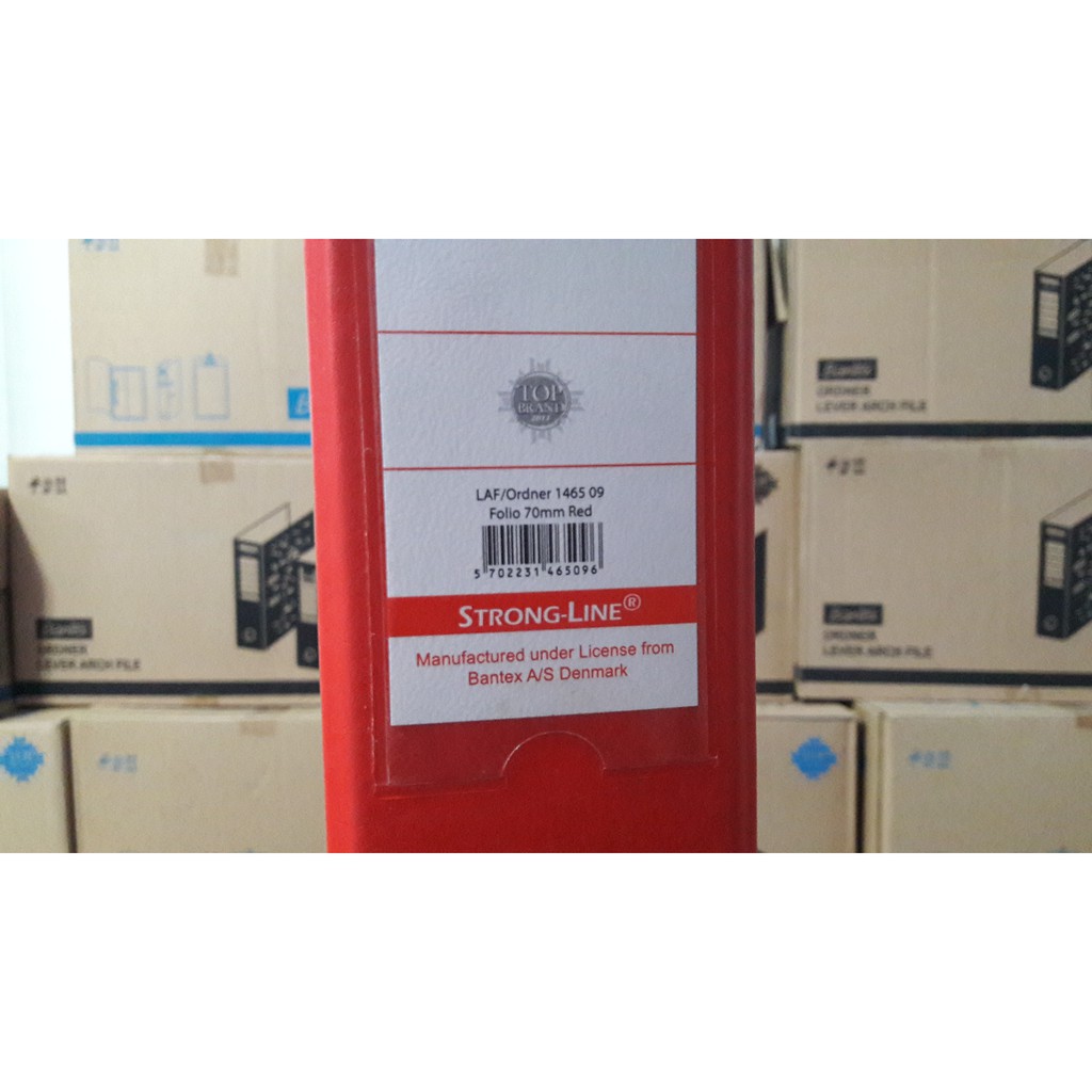 Jual Bantex Ordner Strong Line Folio 70 mm Red Merah 1465 09 Otner ...