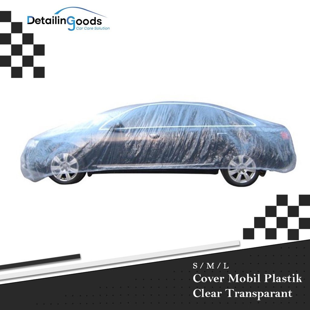 Jual Cover Mobil Transparan/Plastic Auto Cover ukuran S/M/L | Shopee ...