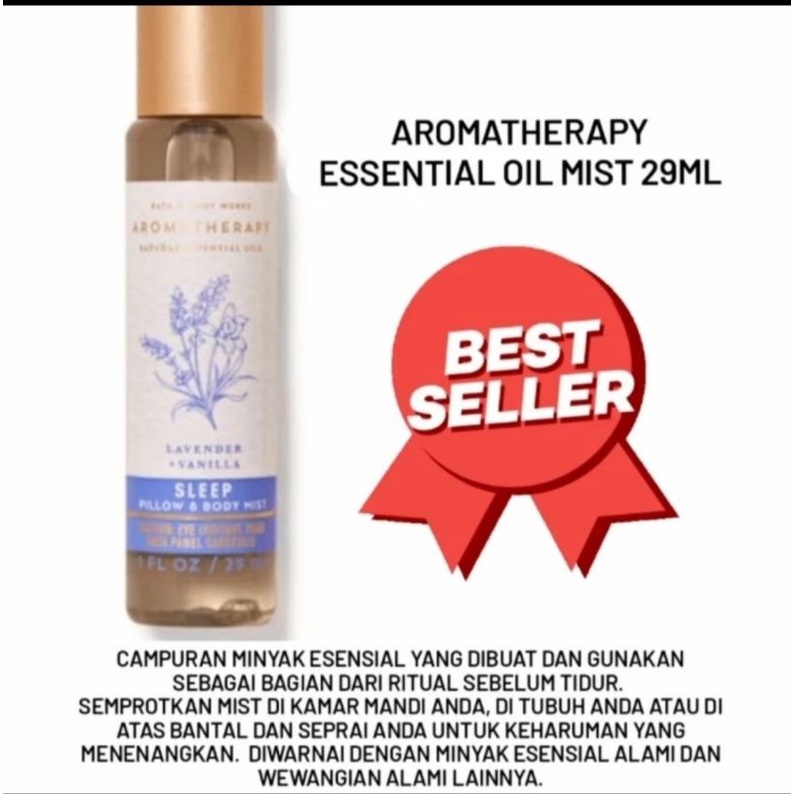 Jual ESSENTIAL OIL MIST 29ML BATH AND BODY WORKS | Shopee Indonesia
