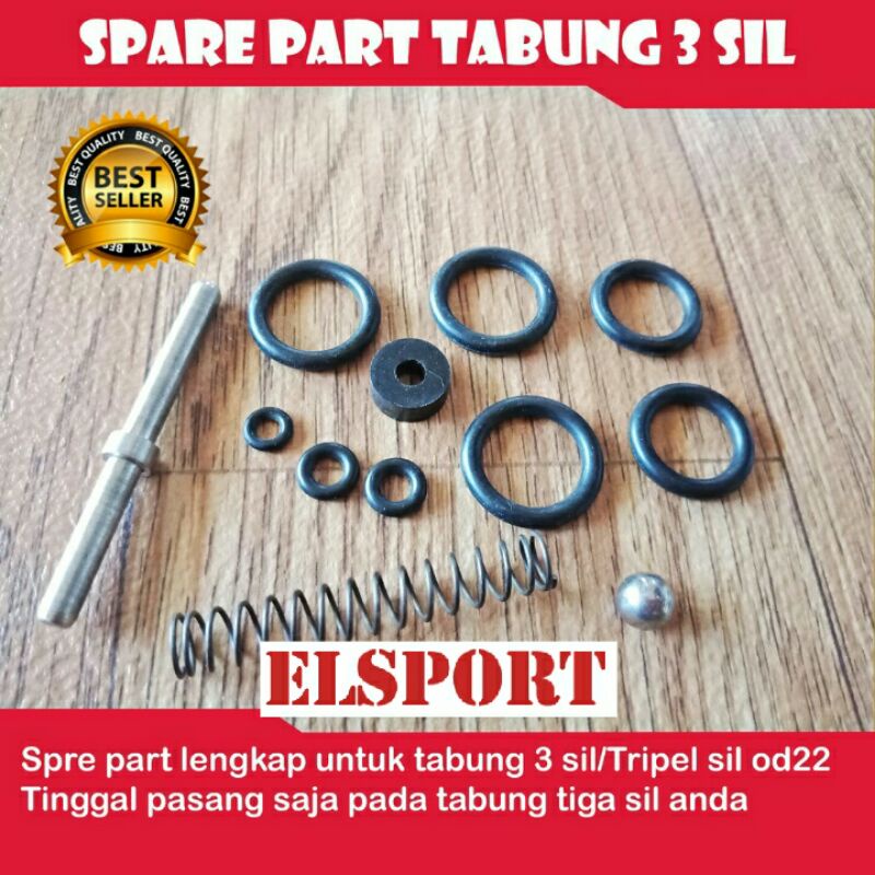 Jual Tabung triple sil-seal Tabung 3sil-tabung tripel seal-seal oring ...