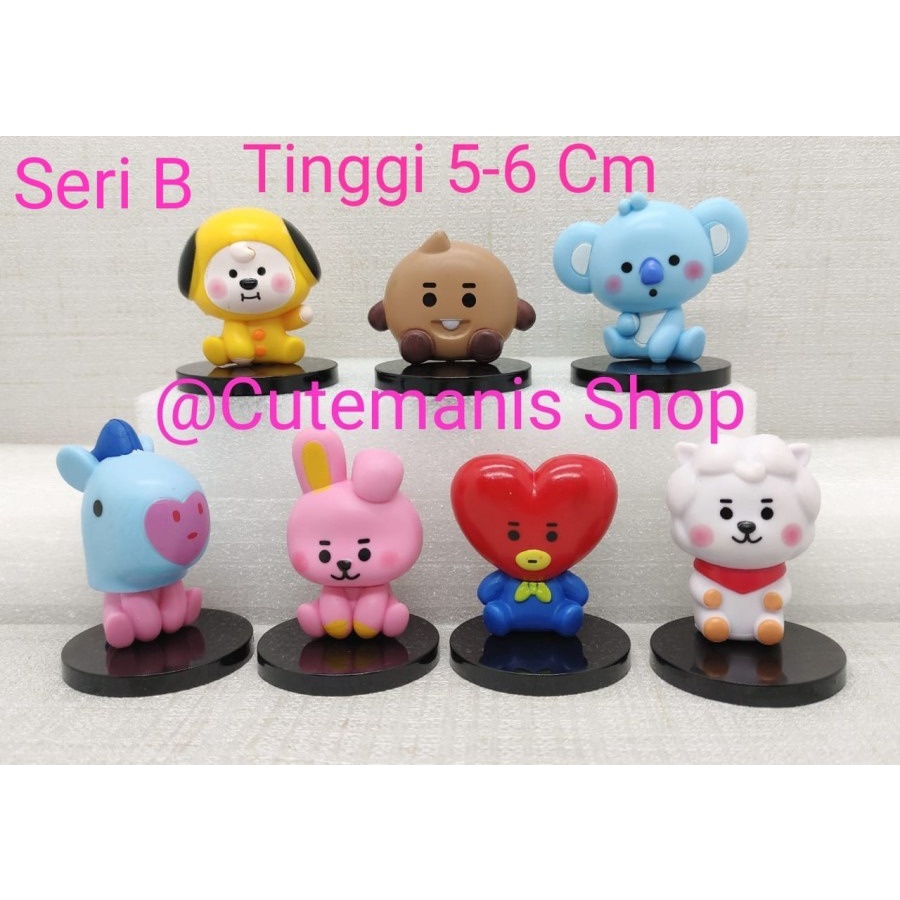 Jual Mainan Figure Bts Bt21 Army Bangtan Boys Kpop Idol Model Topper ...