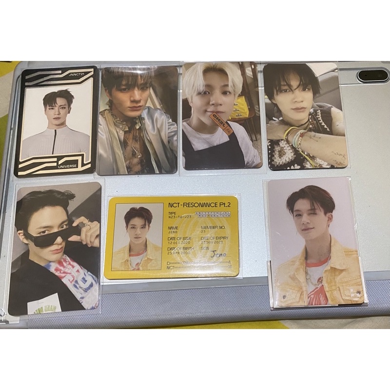 Jual pc jeno official, photocard jeno official, uc jeno id jeno, jeno ...