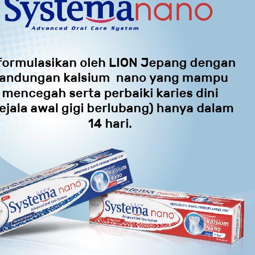 Jual Trendy Systema Nano Toothpaste Menthol Breeze 190g x2 | Shopee ...