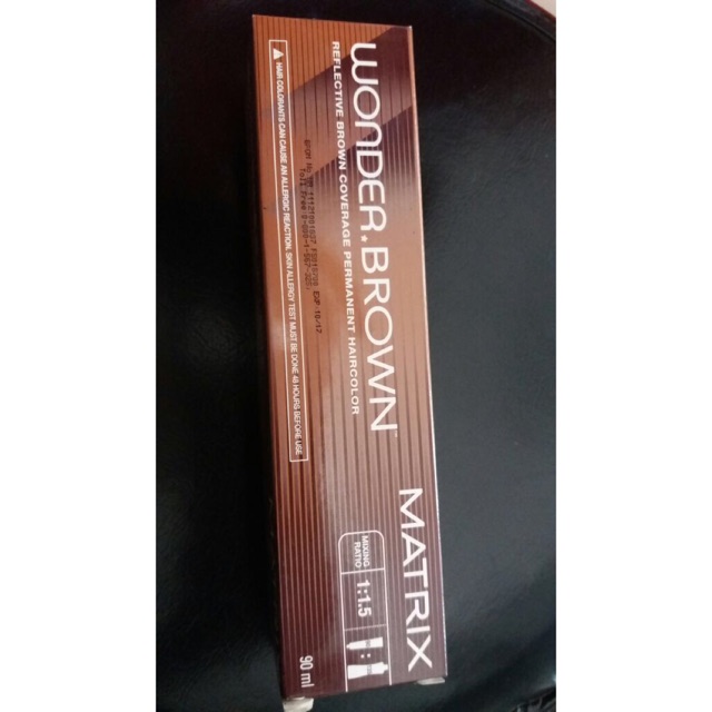 Jual MATRIX Wonder Brown 90ml Cat Rambut Coklat Salon Professional Hair ...