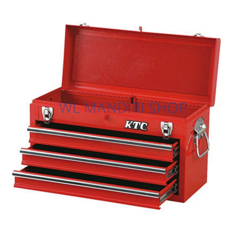 Jual TOOLBOX CHEST 3 STAGES 3 DRAWERS KTC ORIGINAL JAPAN KODE SKX0213 | Shopee Indonesia