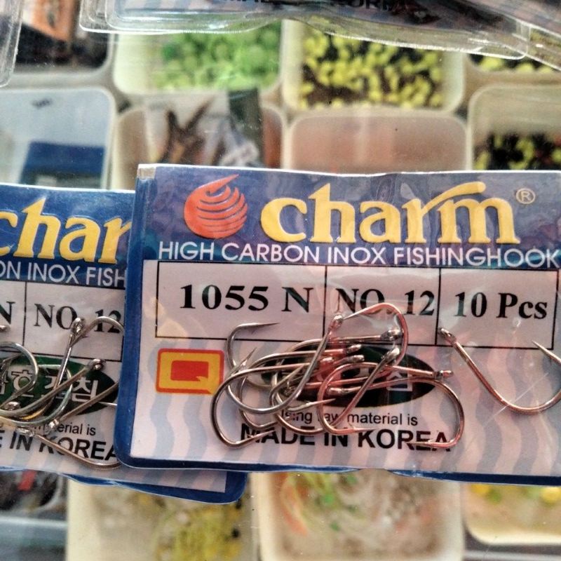 Jual KAIL PANCING CHARM HITAM PUTIH 7 SAMPAI 12 | Shopee Indonesia