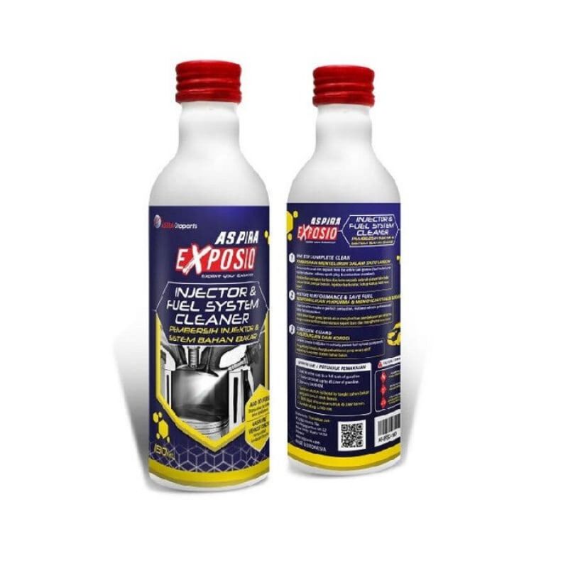Jual ASPIRA EXPOSIO INJECTOR & FUEL SYSTEM CLEANER (180ml) for Mobil ...