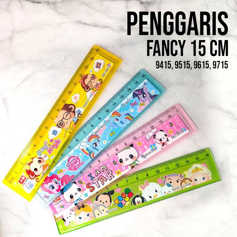 Jual COD!! PERLENGKAPAN SEKOLAH /Penggaris karakter/ penggaris fancy ...