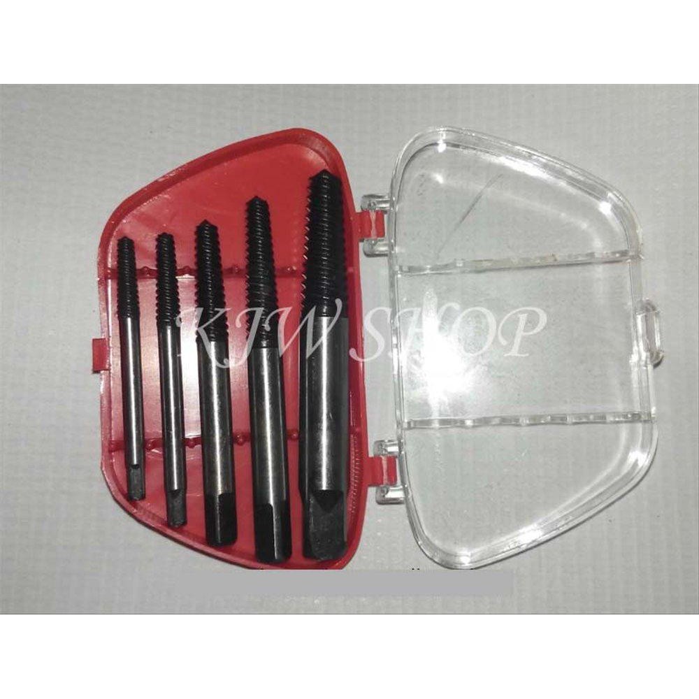 Jual Hand Tap Balik - Handtap Balik - Screw Extractor set 5pcs Taiwan ...