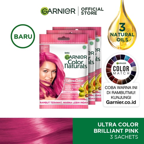 Jual Garnier Color Naturals - Pastel Color - Pewarna Rambut - Brilliant ...