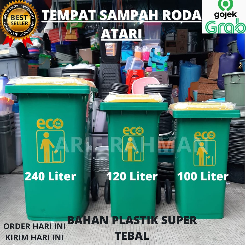 Jual ATARI - TEMPAT SAMPAH RODA SULO 100 120 240 360 LITER ATARI TEMPAT ...