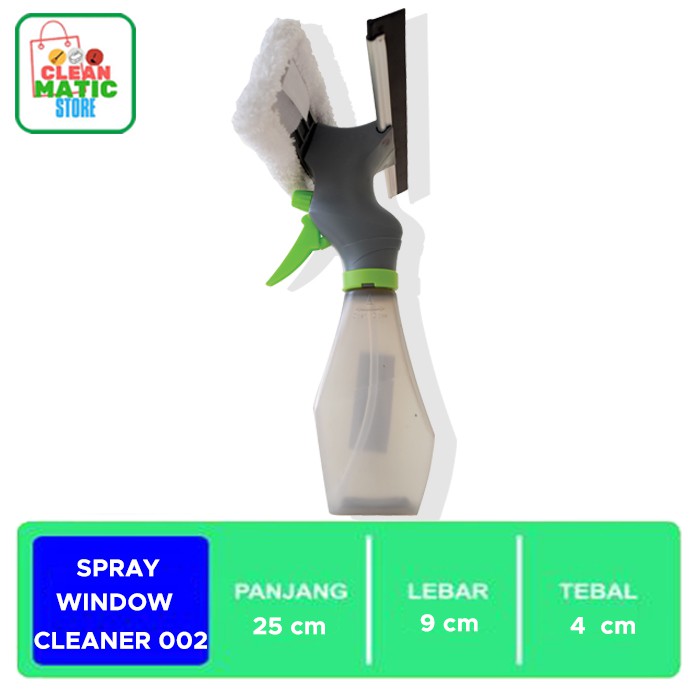 Jual SPRAY WINDOW CLEANER 002 ( Alat Pembersih Kaca ) | Shopee Indonesia