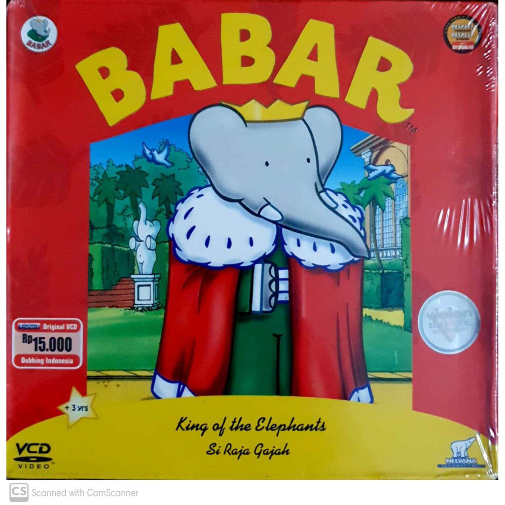 Jual Babar: King of The Elephants | VCD Original | Shopee Indonesia