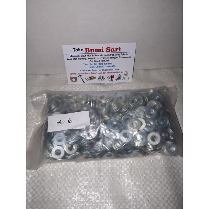 Jual RING PLAT 6 MM (PER 100 PCS) | Shopee Indonesia