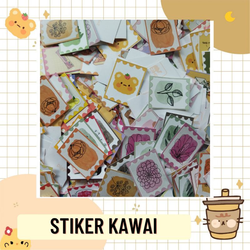 Jual STICKER [Min 50pcs] PERANGKO KIYOWO UNTUK FREEBIES | DECO ...