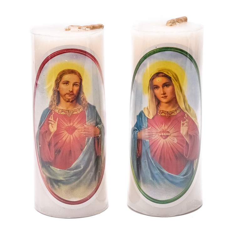 Jual Lilin Gambar Rohani Tinggi 10cm, Diameter 4,5cm - Lilin Gereja ...