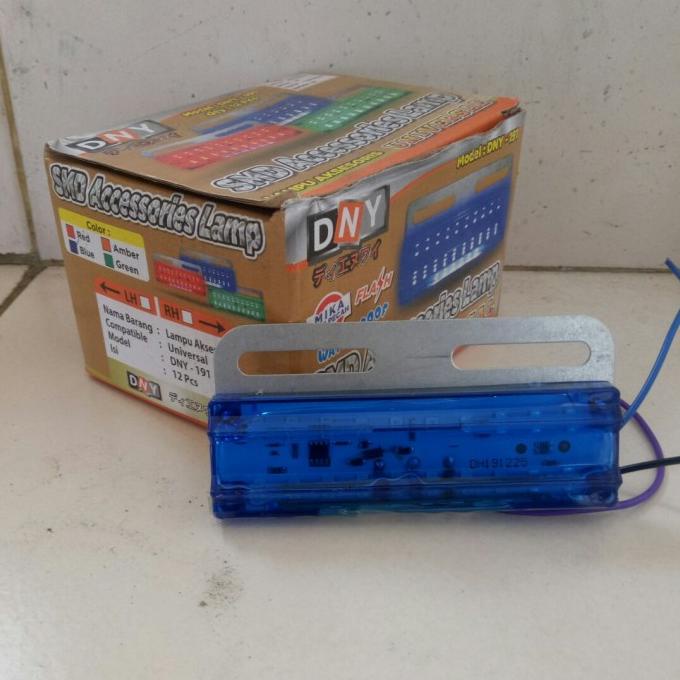 Jual Lampu Bak/Aksesoris Truck/Alat Berat LED DNY-191/DNY191 Blue/Biru ...