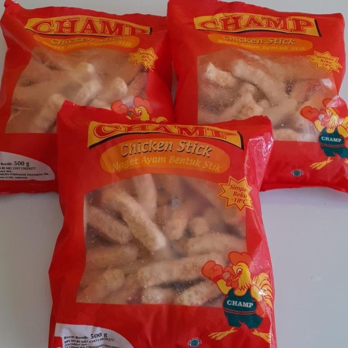 Jual CHAMP Nugget Naget Stick 500gr | Shopee Indonesia
