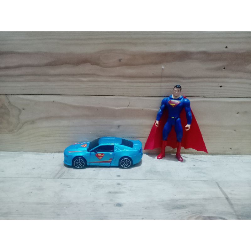 Jual diecast mobil Lamborghini figure superman robot transformer ...