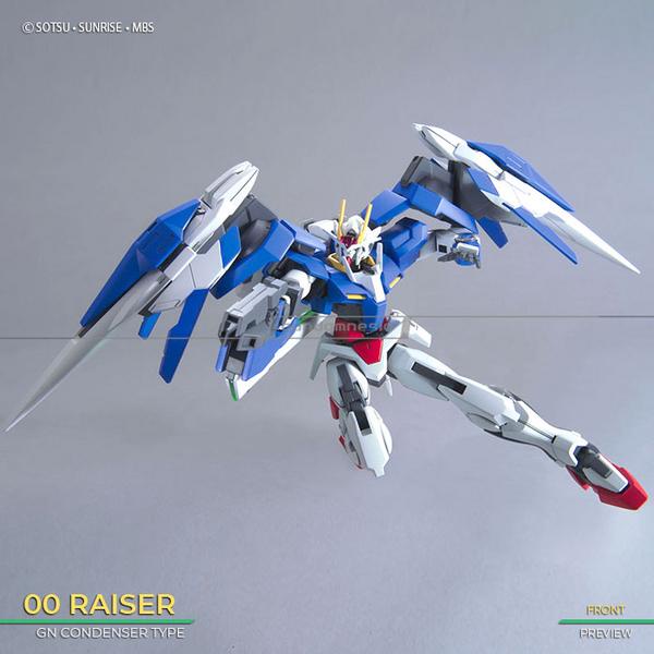 Jual HG 1/144 OO raiser Gundam GN Condenser Type New Mainan Gundam ...