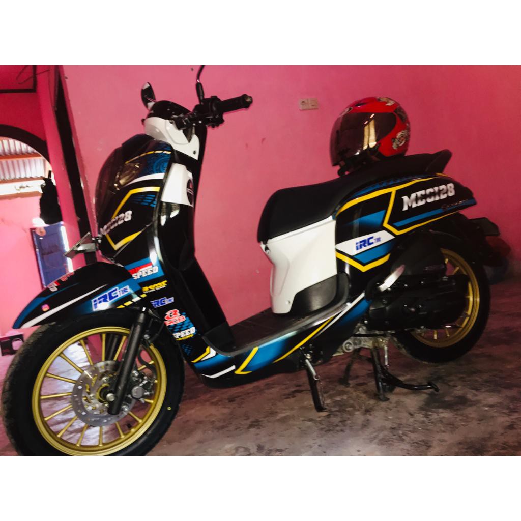 Jual Decal Scoopy decal scoopy stiker decal motor all new scoopy full ...