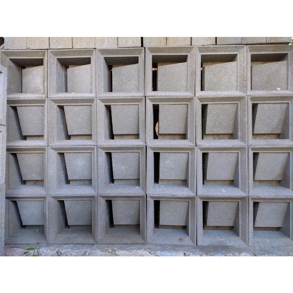 Jual Roster Beton L Model Minimalis Loster Dinding Rumah | Shopee Indonesia
