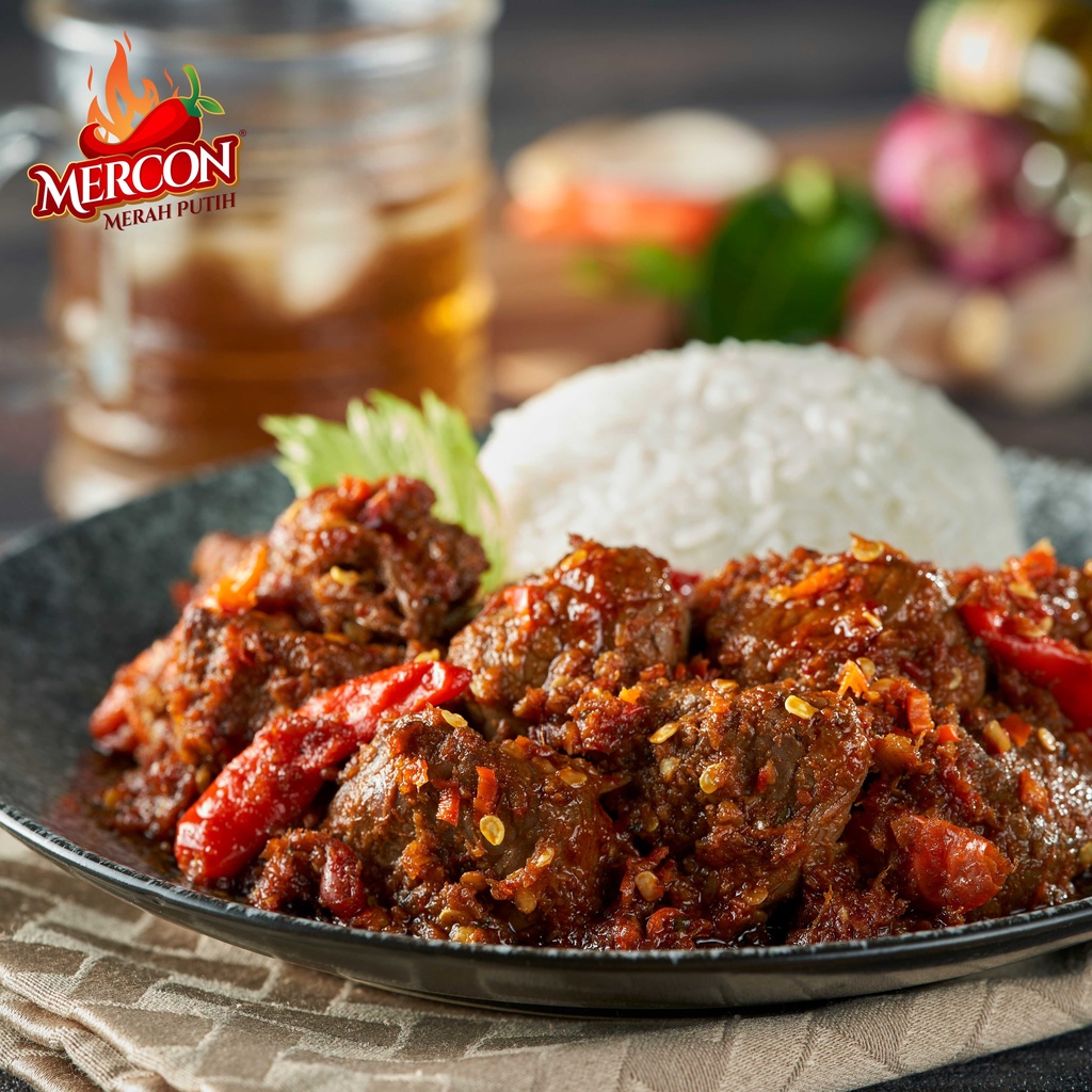 Jual Mercon Merah Putih - Set Trio Mercon isi 3 Pack Lauk Pedas Siap ...