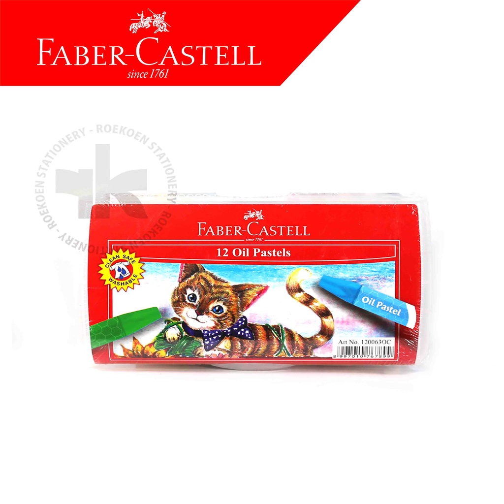Jual Faber Castell Oil Pastel 12 Warna Hexagonal ECO 120063OC | Shopee ...