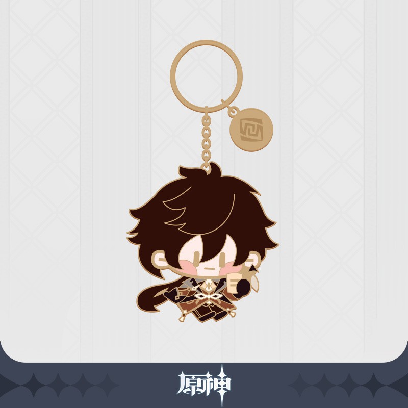 Jual [READY STOCK] Genshin Impact Keychain - Genshin Impact Metal ...