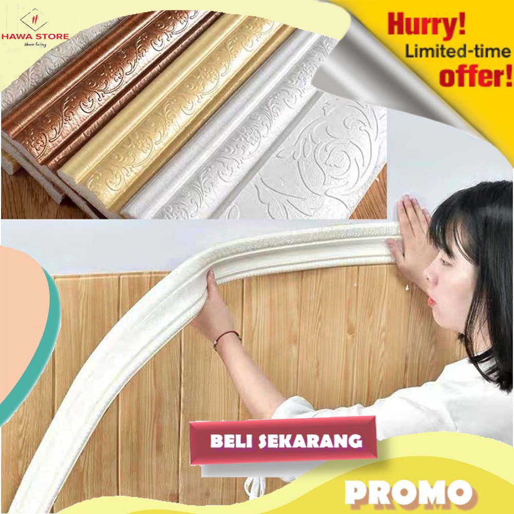 Jual List Wallpaper Dinding Hiasan Dinding | Shopee Indonesia
