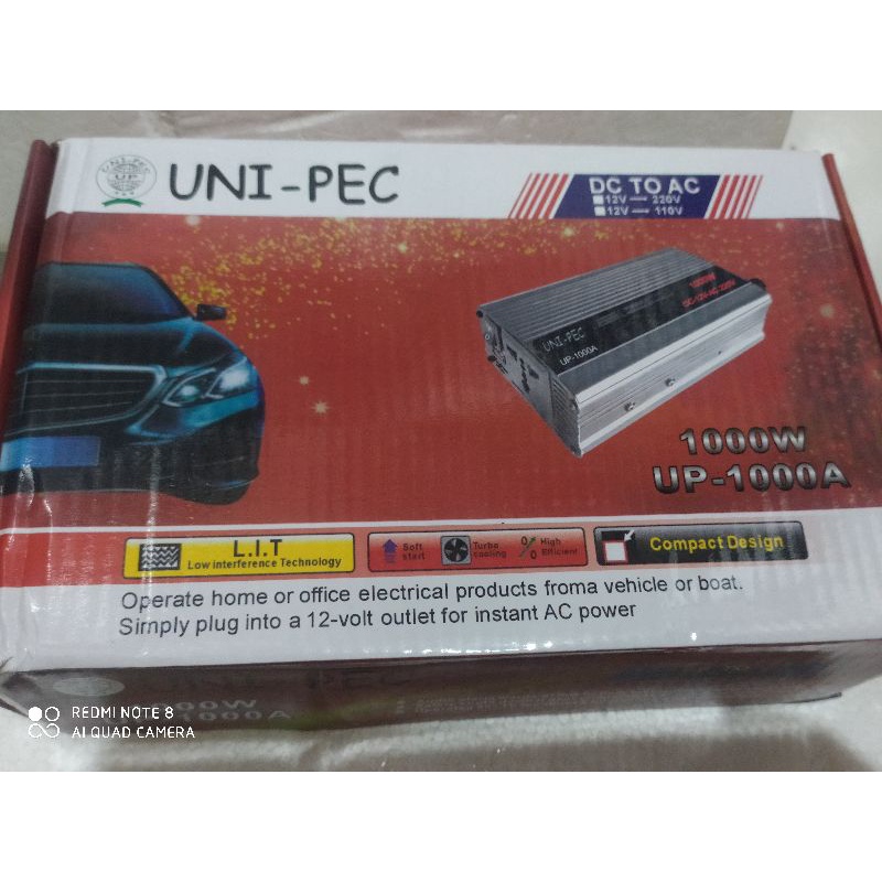 Jual POWER INVERTER DC to AC UNI-PEC 1000W | Shopee Indonesia