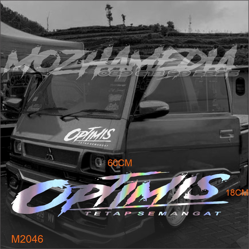 Jual sticker kabin optimis l300 granmax new carry dan segalajenis mobil ...