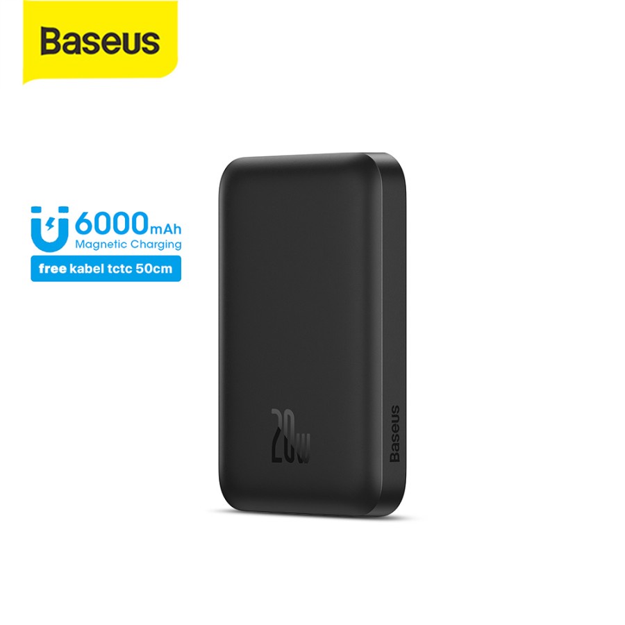 Jual Baseus Power Bank Wireless Magnetic Magsafe Fast Charging 20W ...