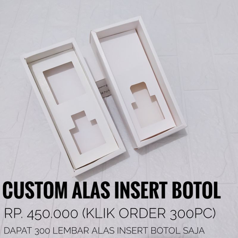Jual CUSTOM ALAS INSERT BOTOL (BACA DESKRIPSI) | Shopee Indonesia